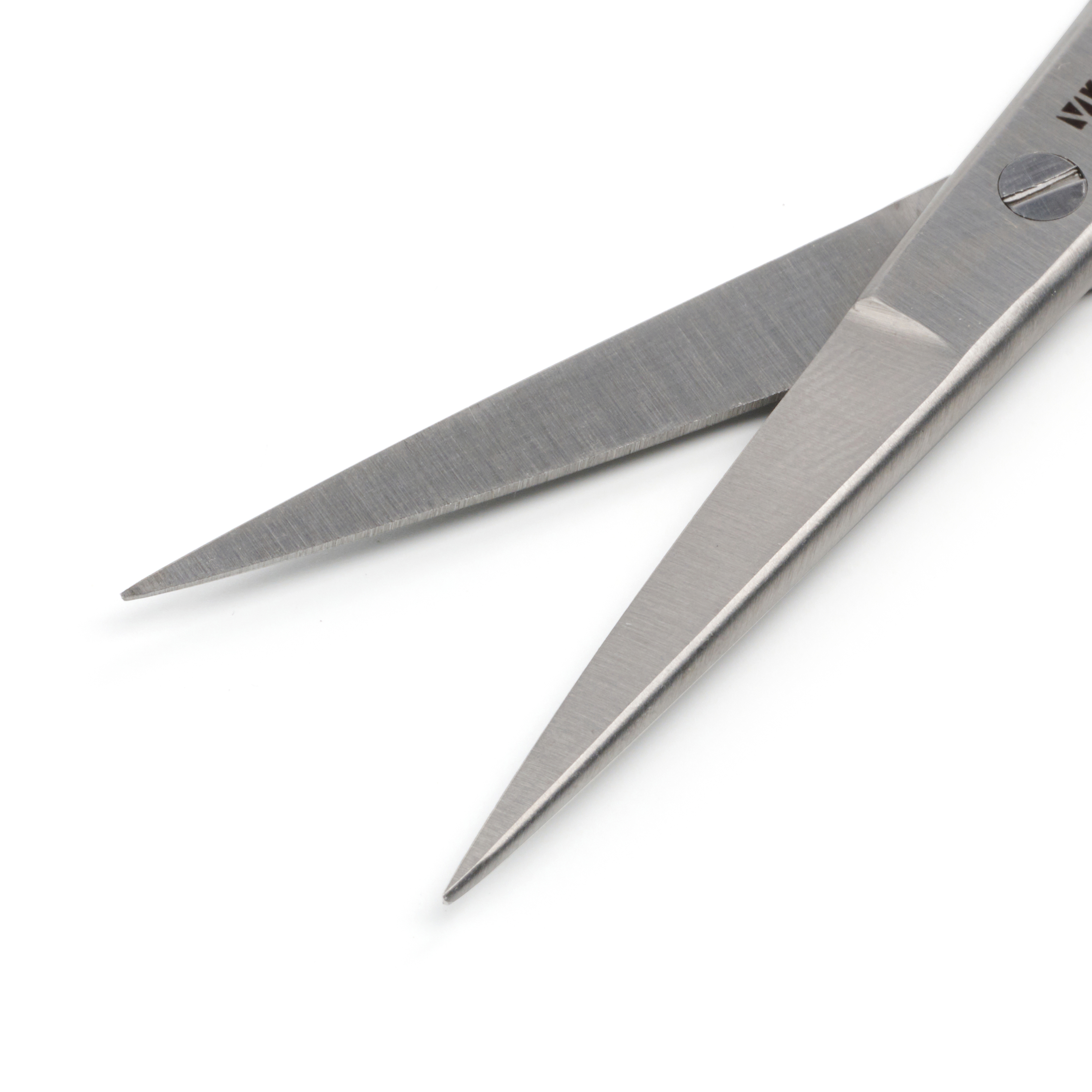 KRUUSE Dissecting Post Mortem Scissors, 11 cm / 4.3", sharp/sharp, straight