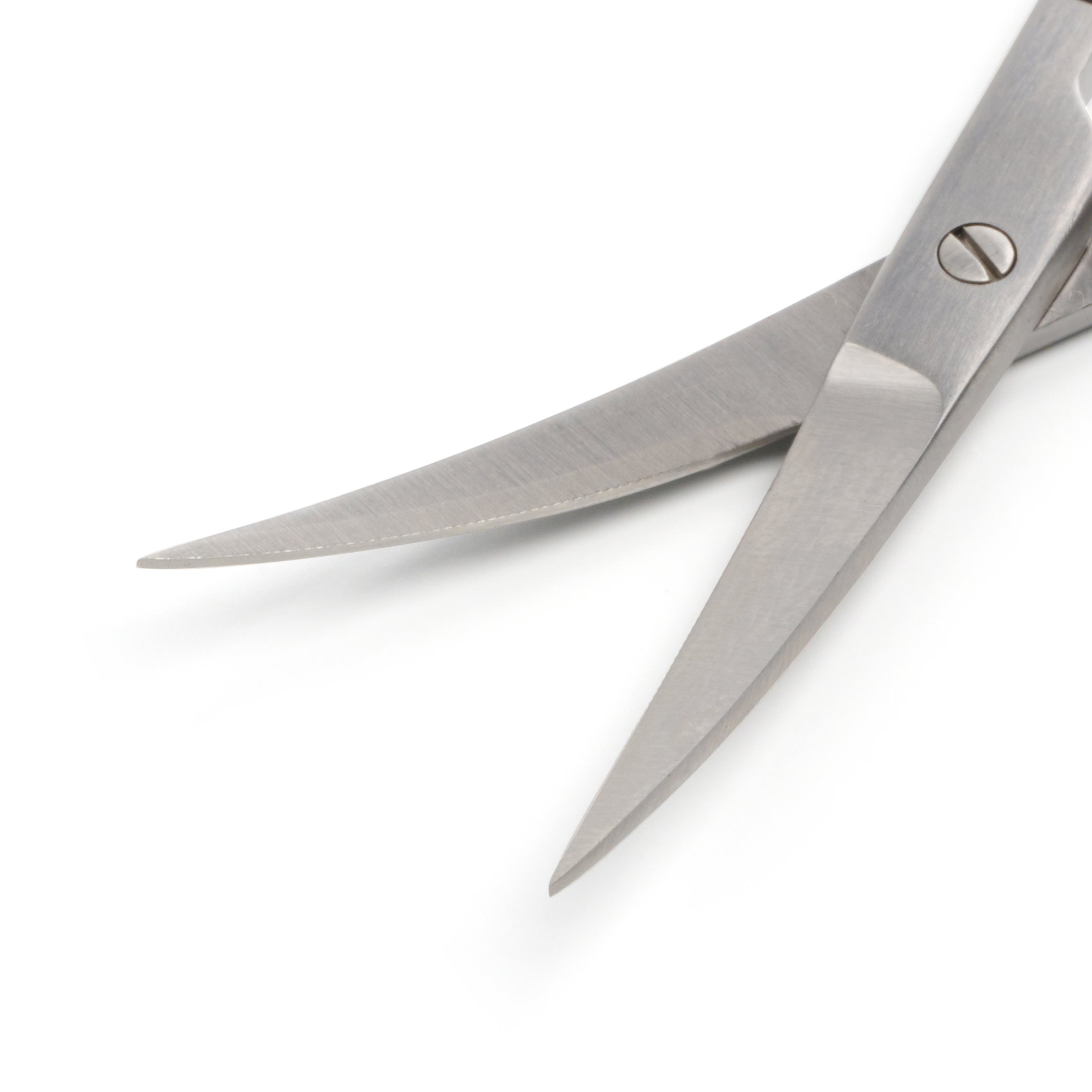 KRUUSE TC Gold One Blade SuperCut Micro Iris Scissors, 9 cm / 3.5 ...