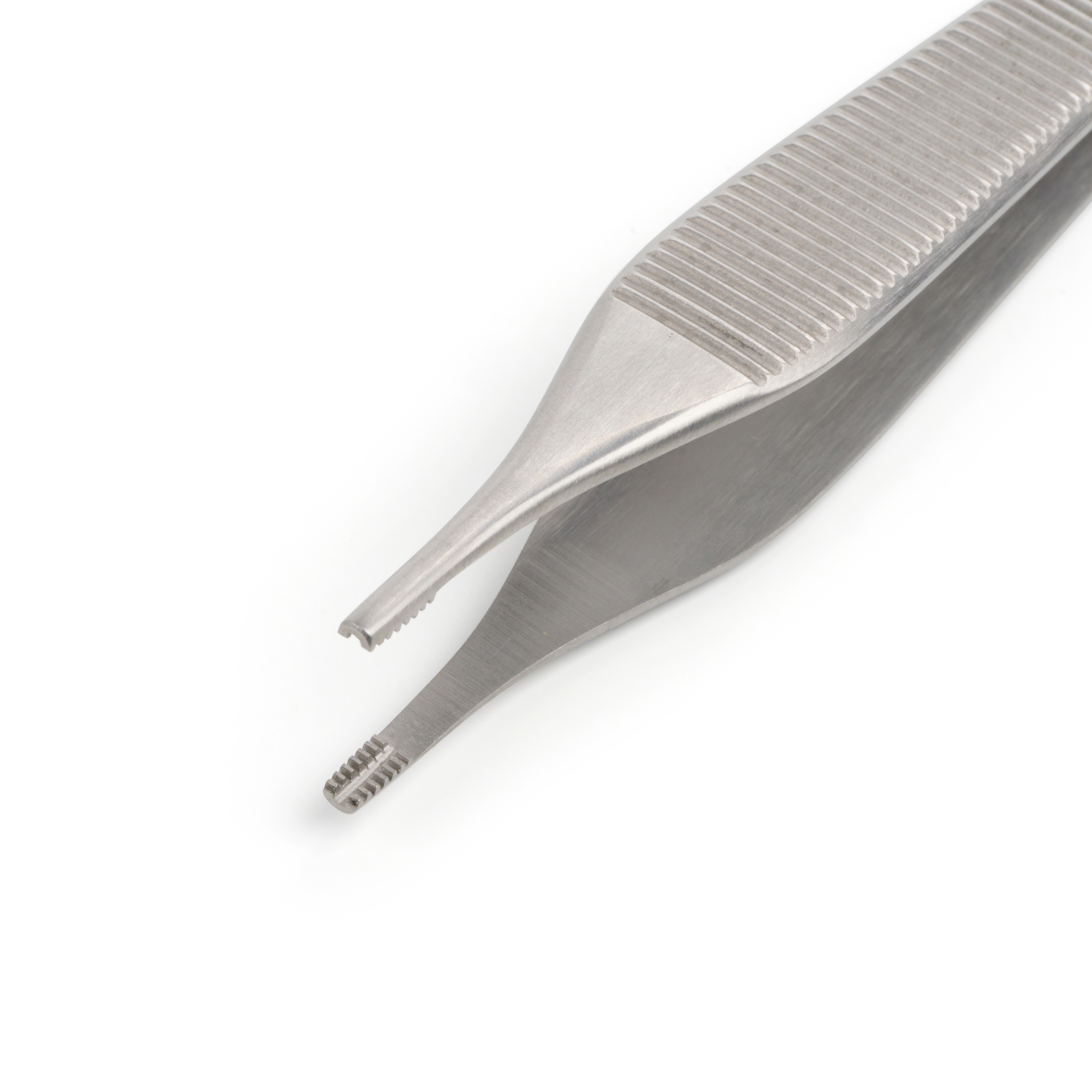 KRUUSE Adson-Brown Tissue and Grasping Forceps, 12 cm / 4.7", 7x7 teeth