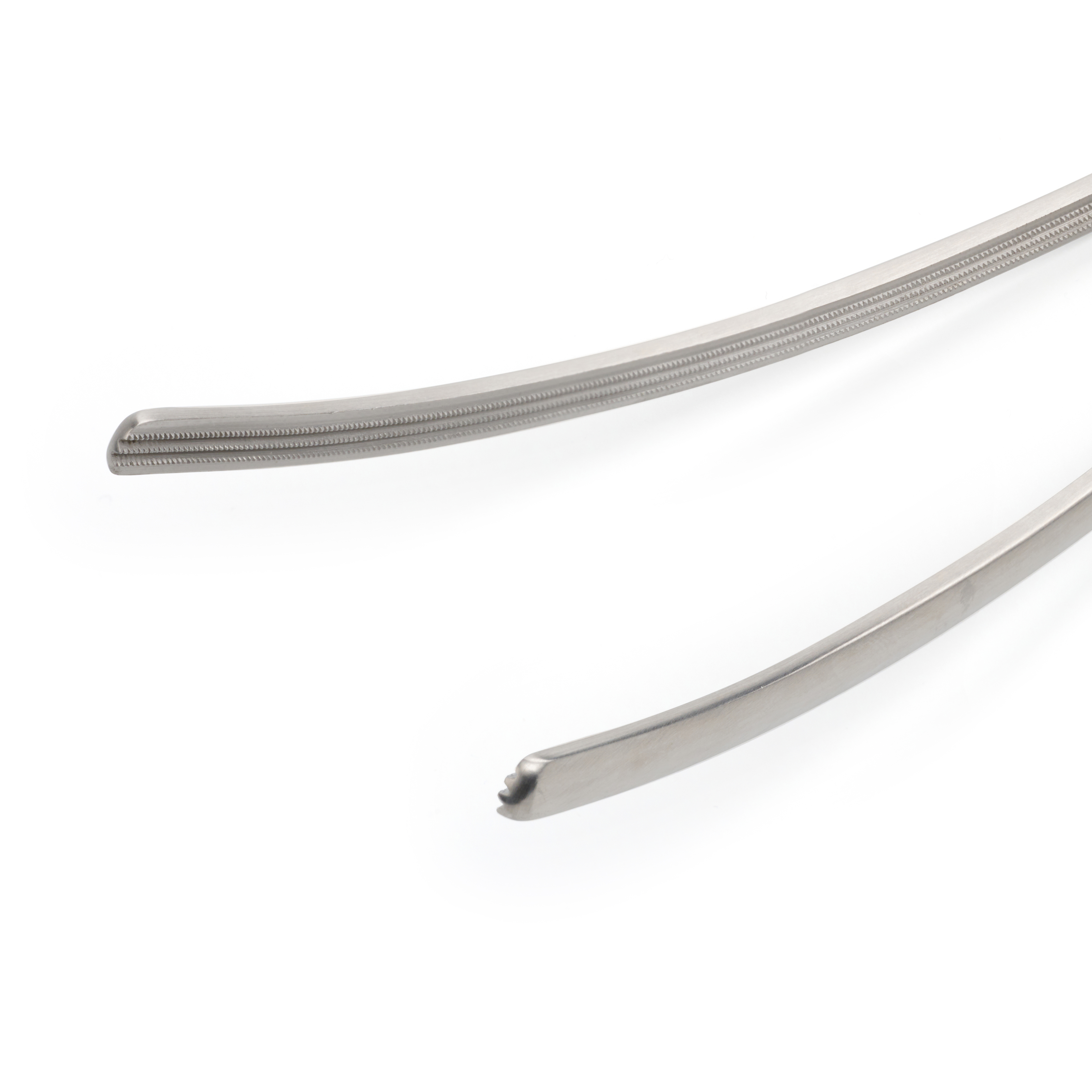 KRUUSE Scudder Atrauma Intestinal and Stomach Forceps, 33 cm / 13", curved
