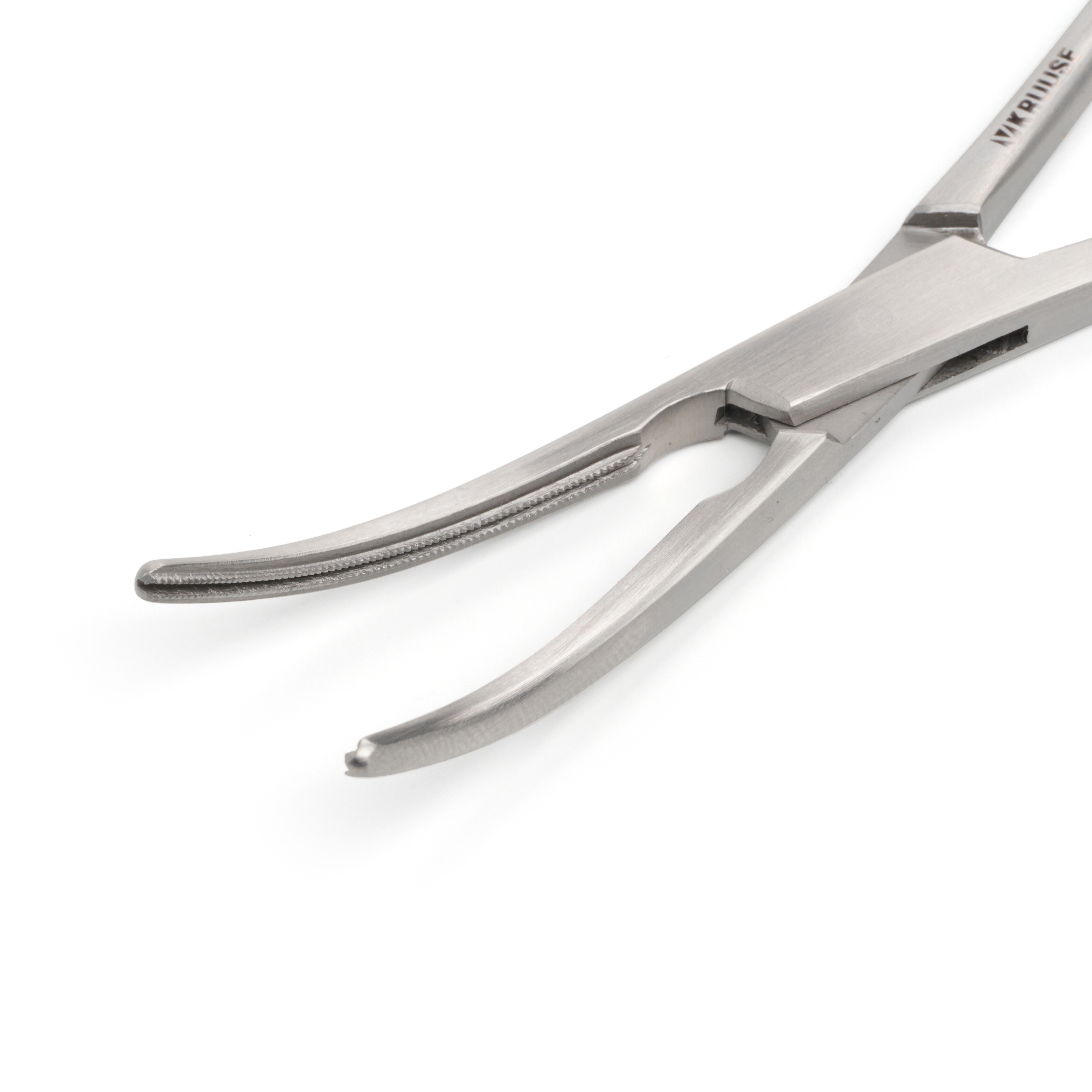 KRUUSE De Bakey-Crile Rankin Forceps, 16 cm / 6.3", curved
