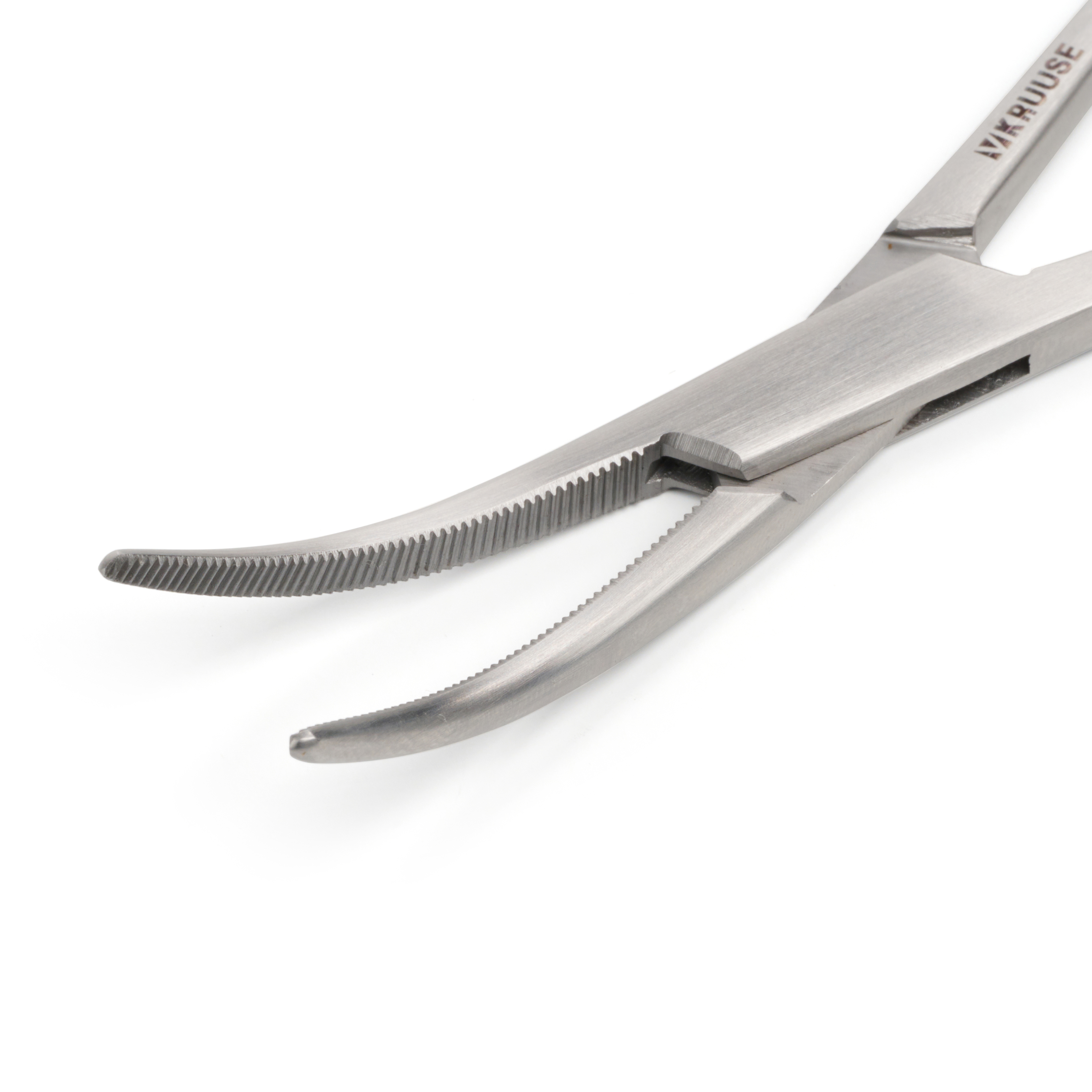 KRUUSE Crile-Rankin Artery Forceps, 16 cm / 6.3", curved