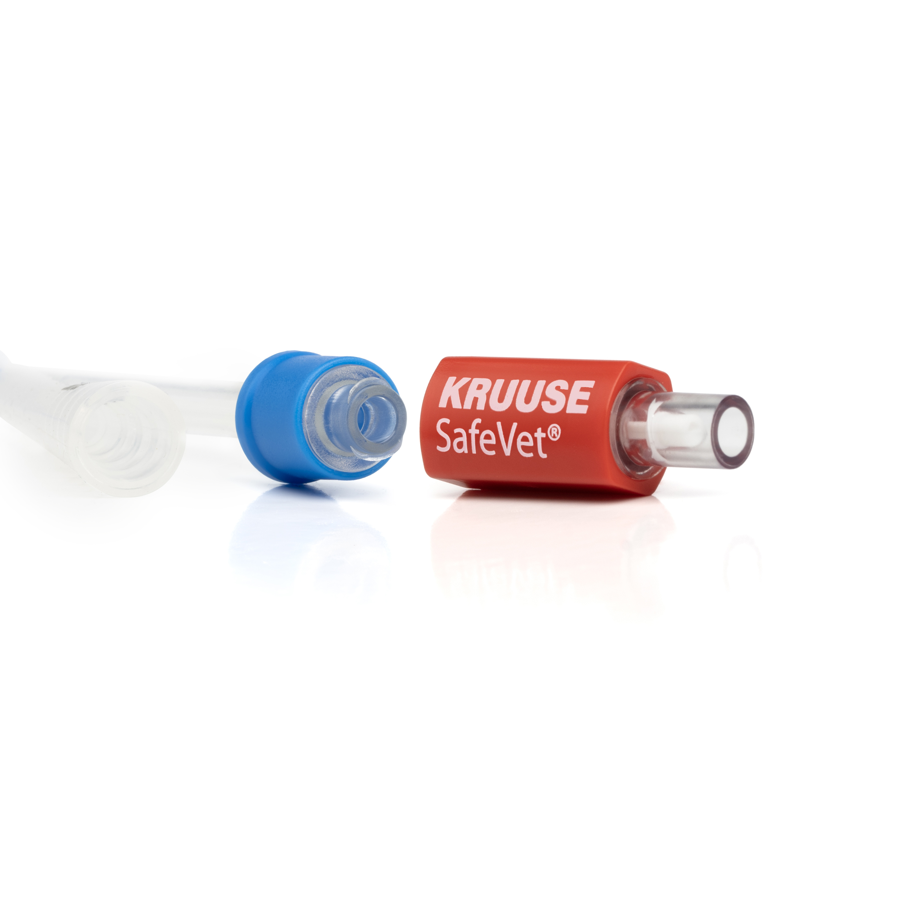 KRUUSE SafeVet® Foley Catheter, 8 Fr x 28”, 2.7 mm x 70 cm, 5/pk