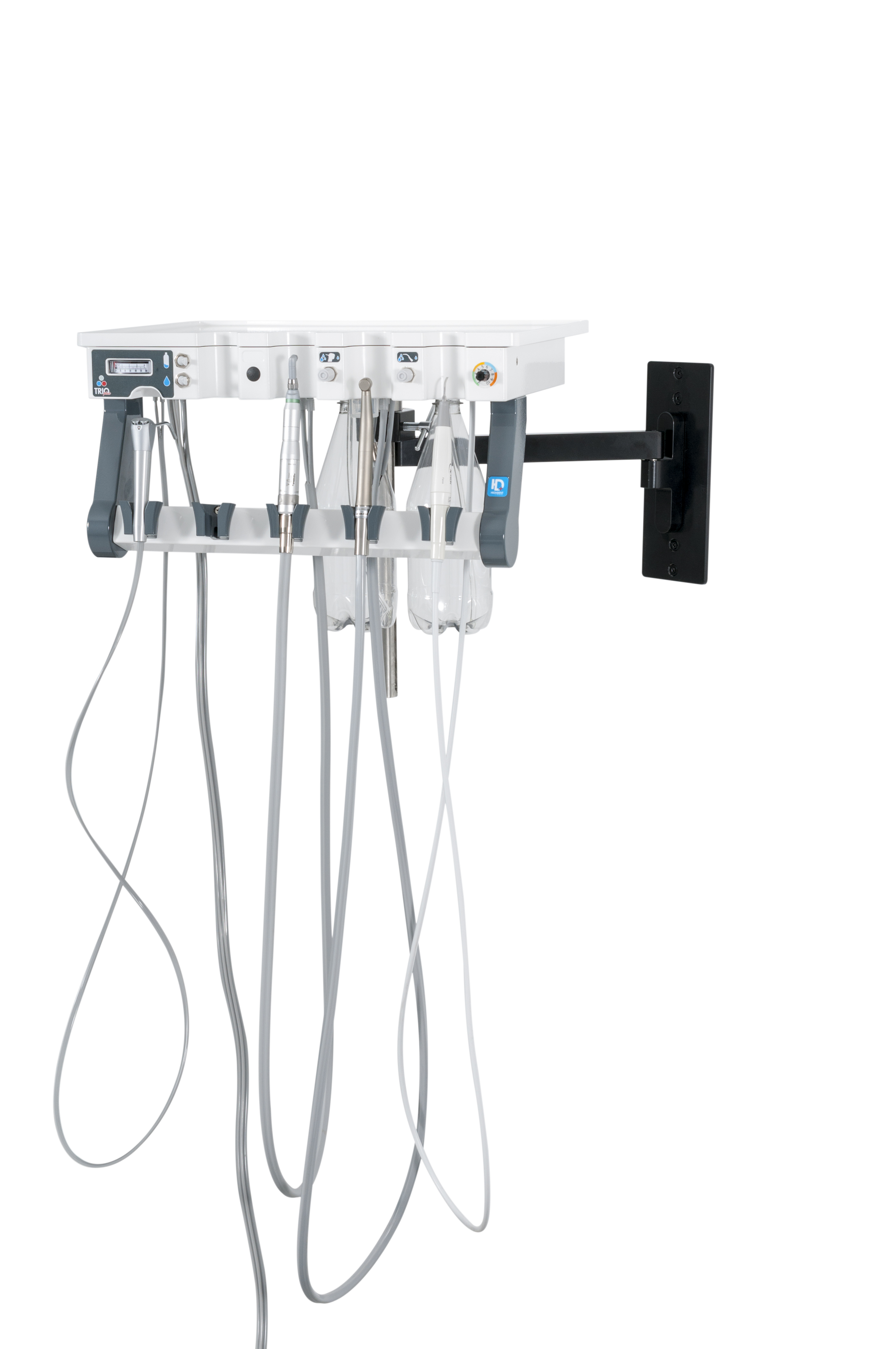 KRUUSE Trio Plus Dental unit, wall mounted, w/o compressor, scaler, 230 V