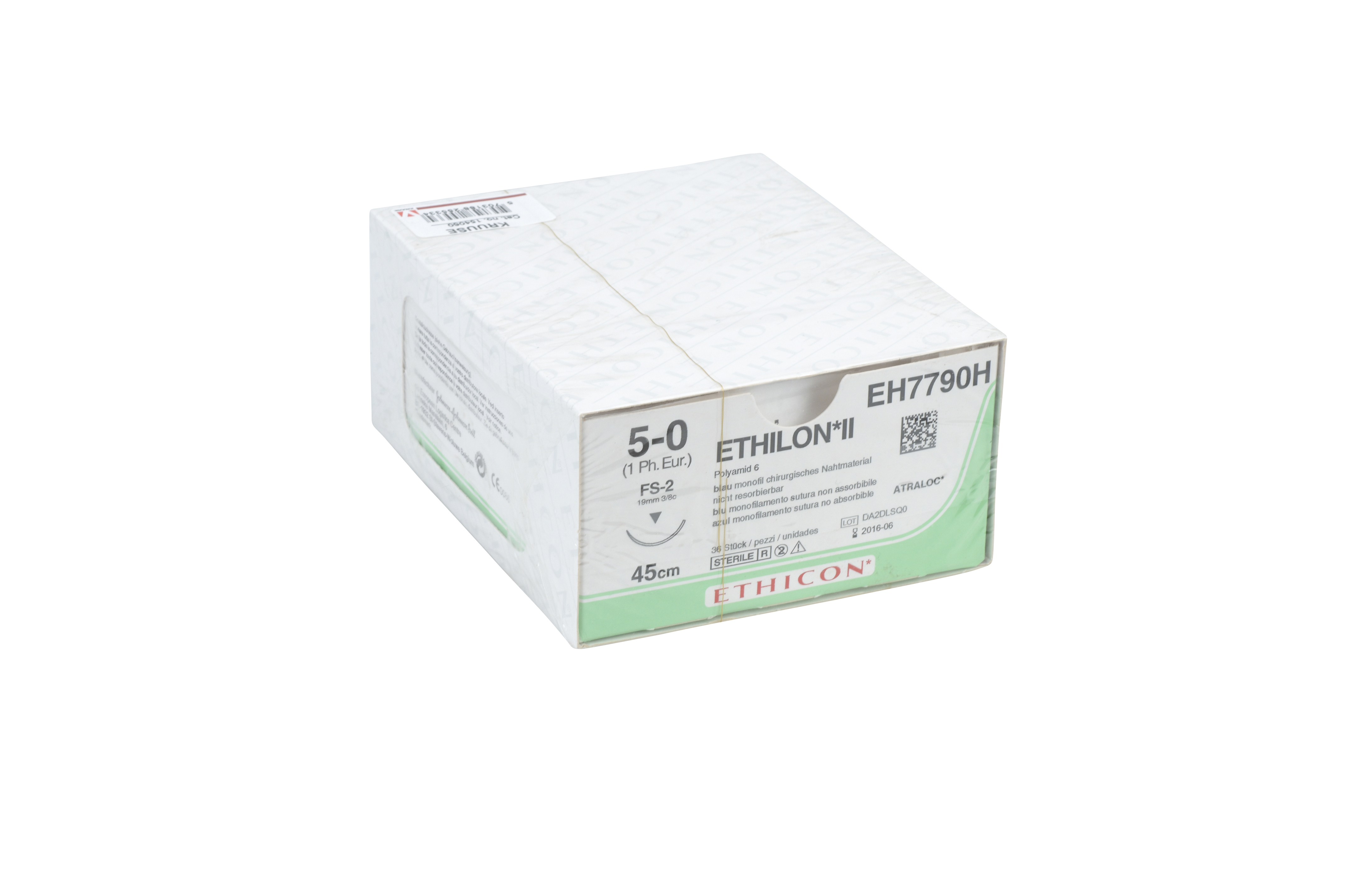 Ethilon 5-0 FS-2 45 cm. 36 stk